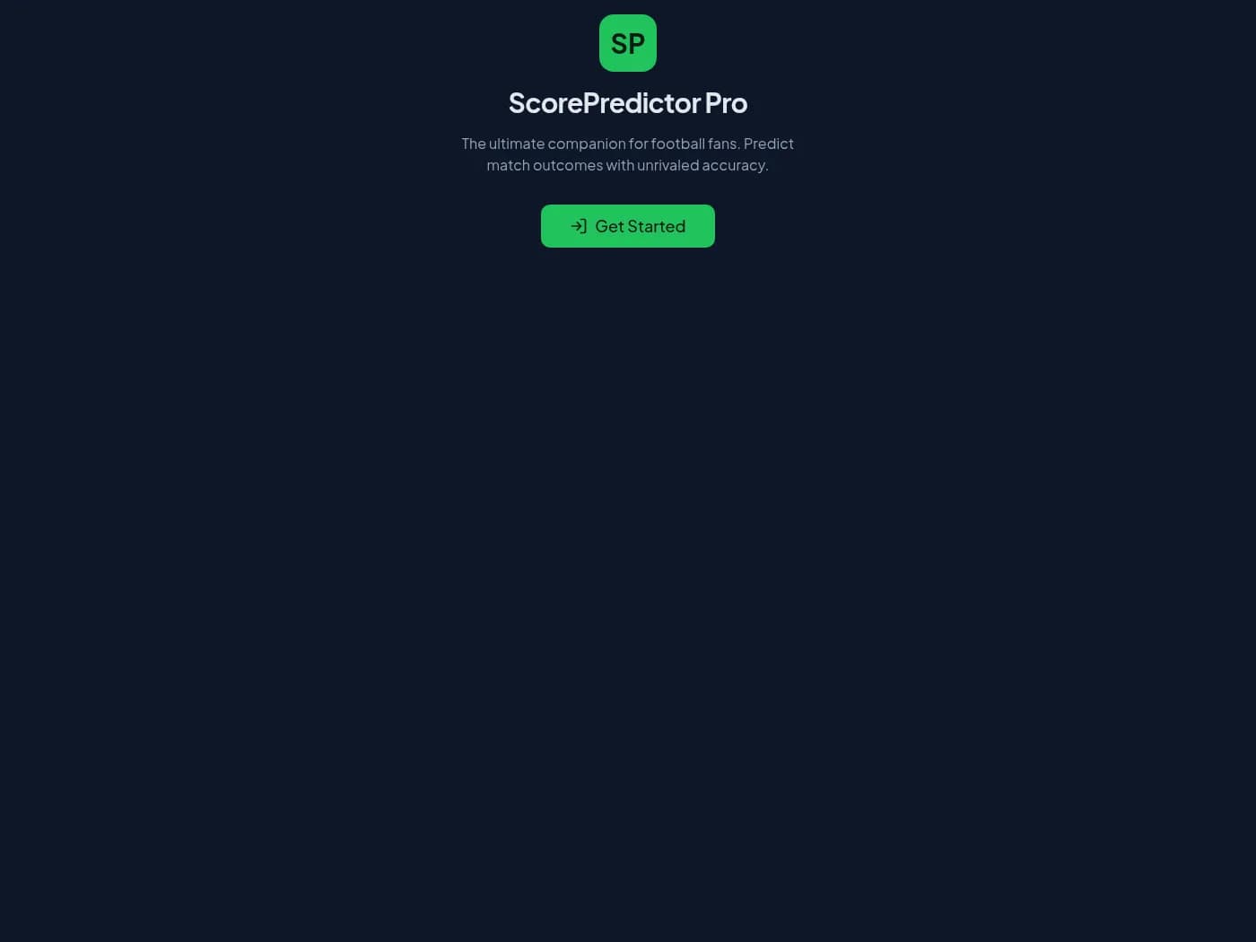 ScorePredictor Pro