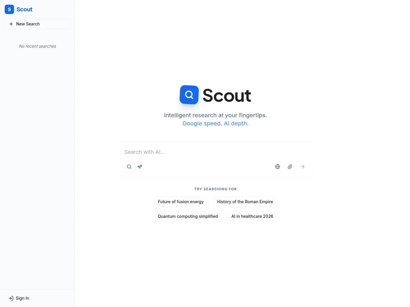 Scout Search Engine