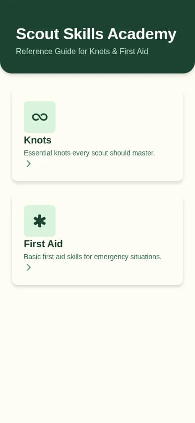 Scout Skills Academy