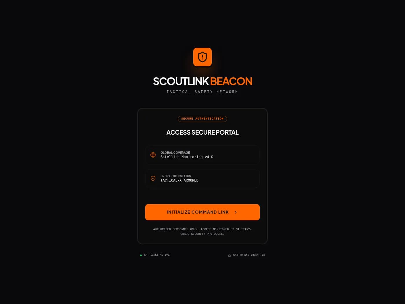 ScoutLink Emergency Beacon
