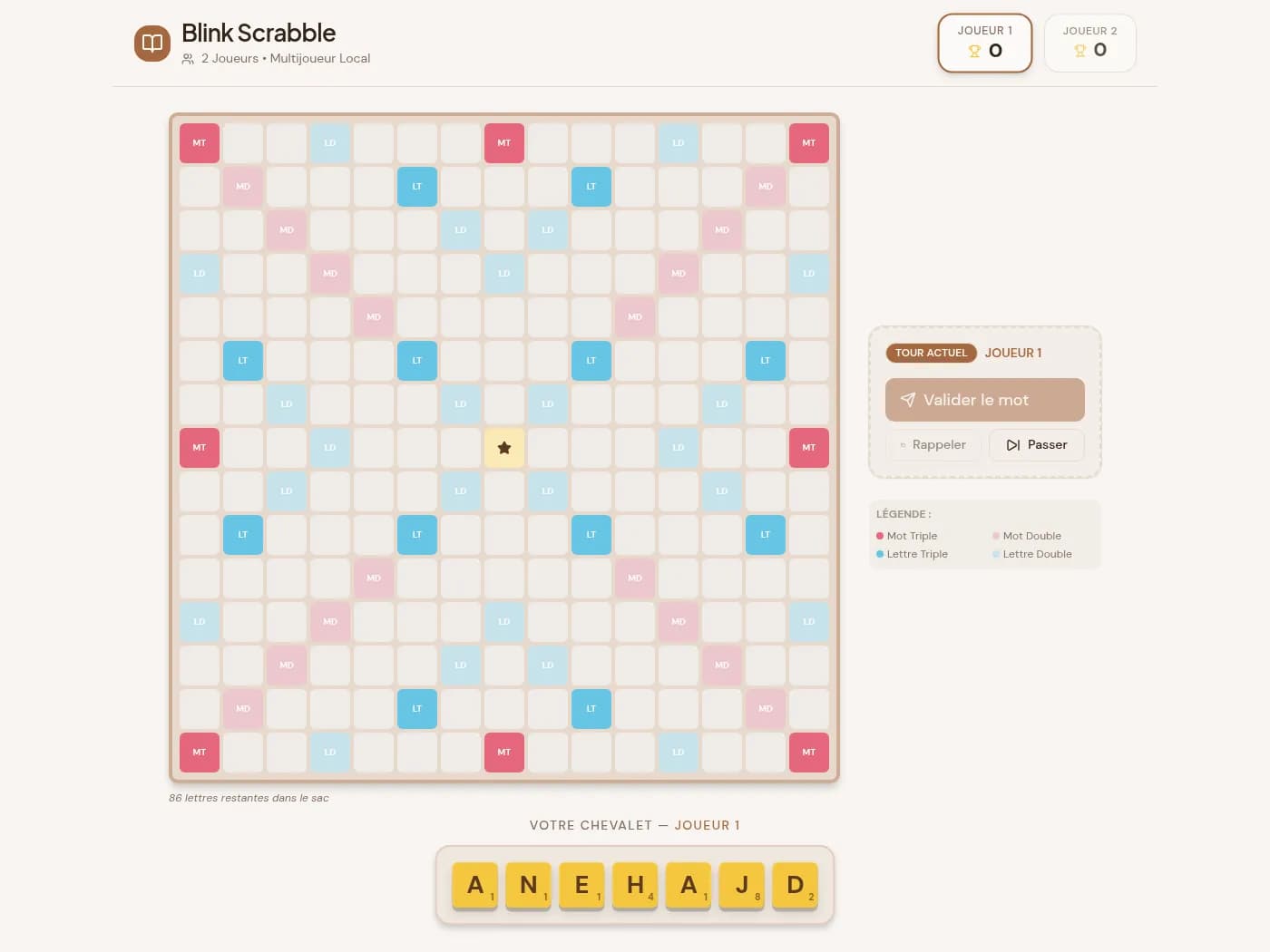 Scrabble Game App