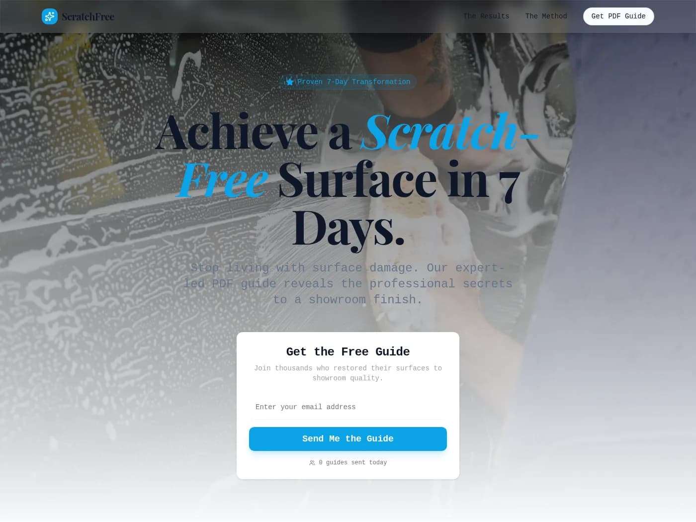 Scratch Free Promo Ad