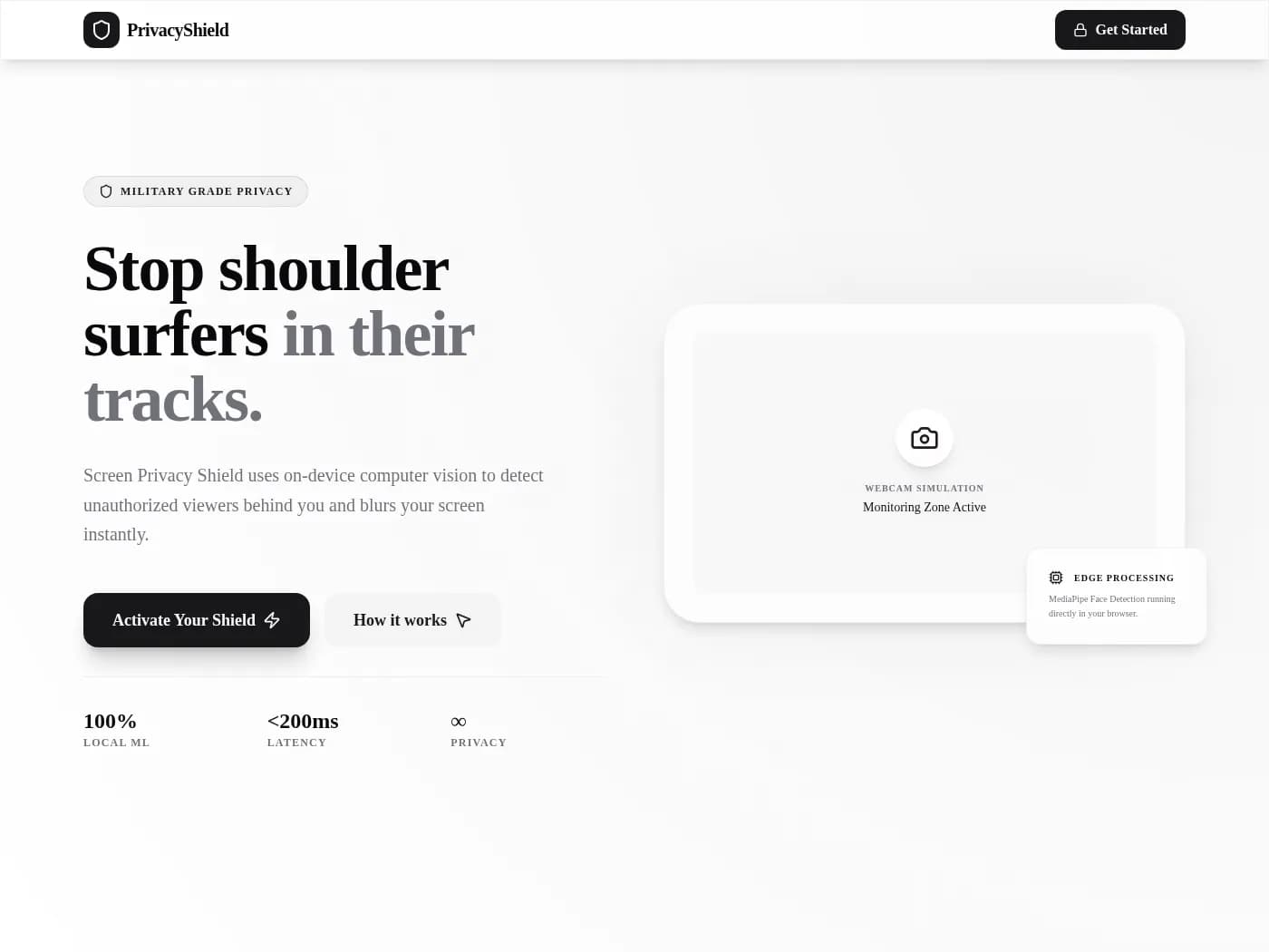 Screen Privacy Shield