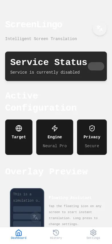 ScreenLingo Mobile Translate