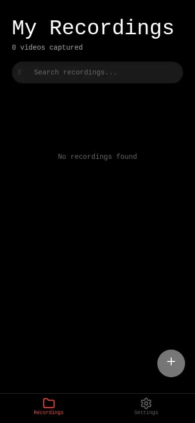 ScreenRec Mobile App
