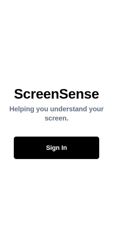 ScreenSense