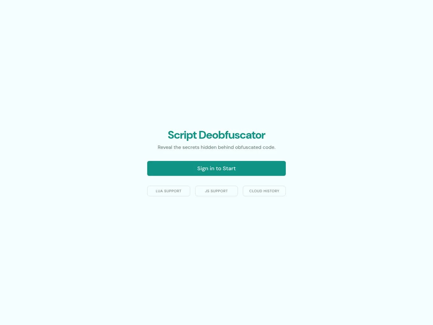Script Deobfuscator