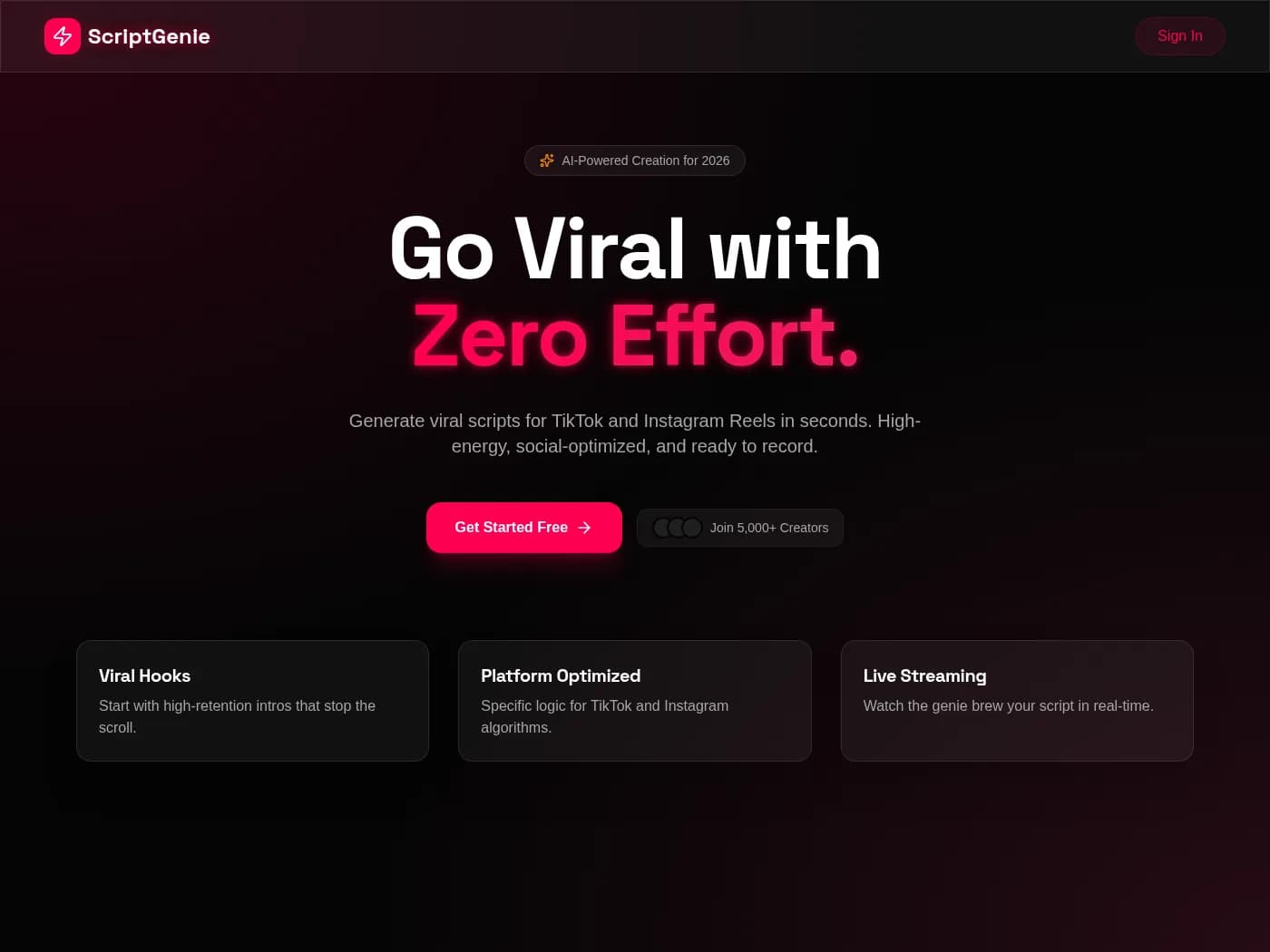 ScriptGenie