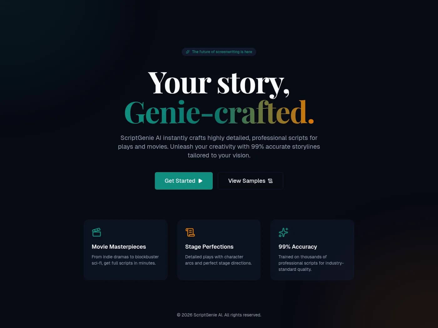 ScriptGenie AI