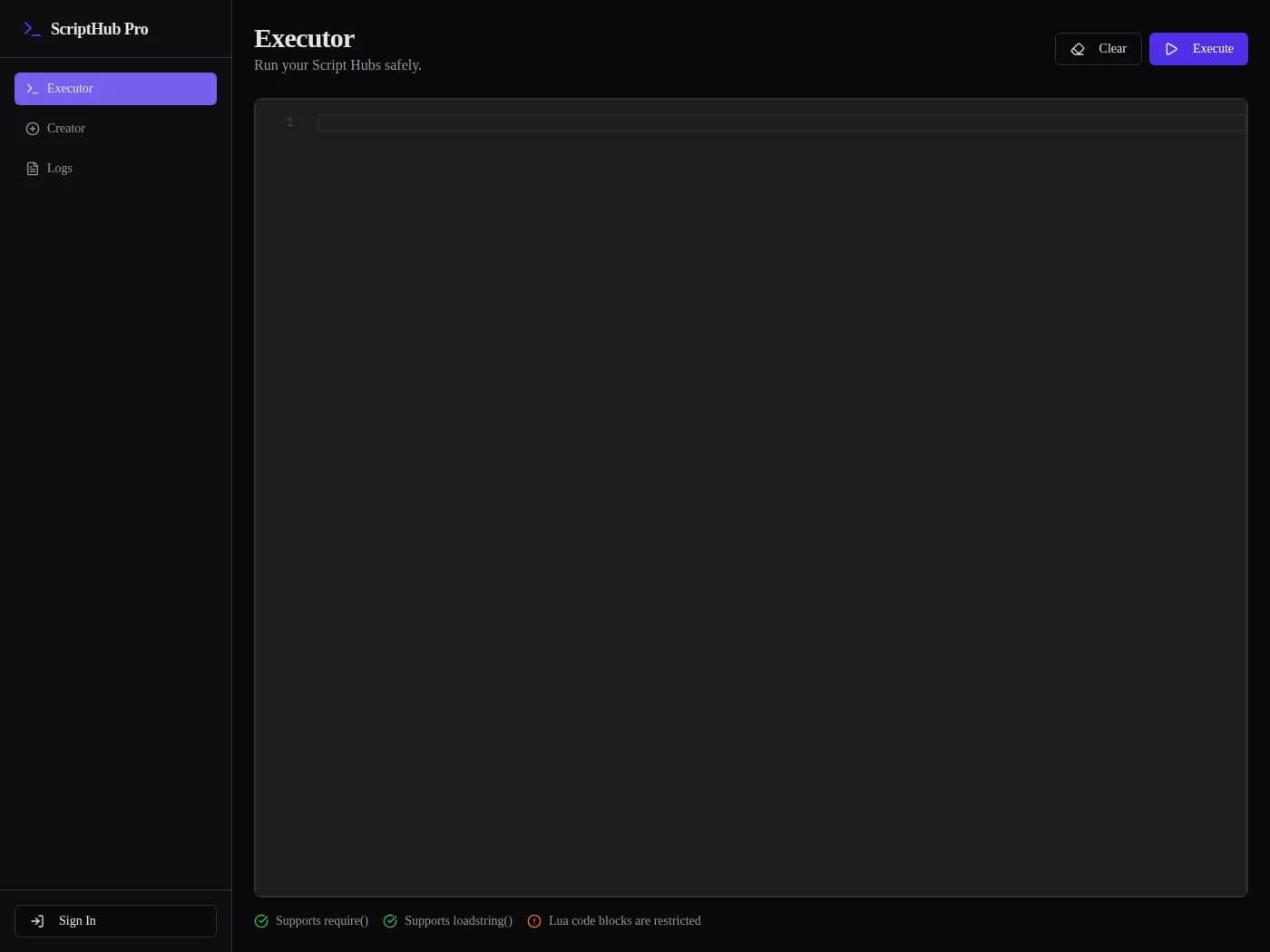 ScriptHub Runner Pro