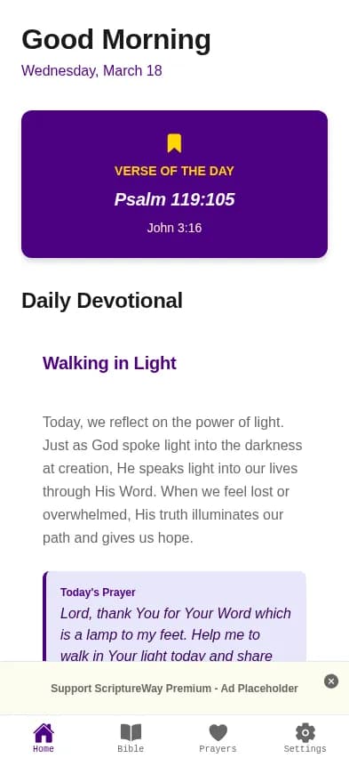 ScriptureWay Bible App