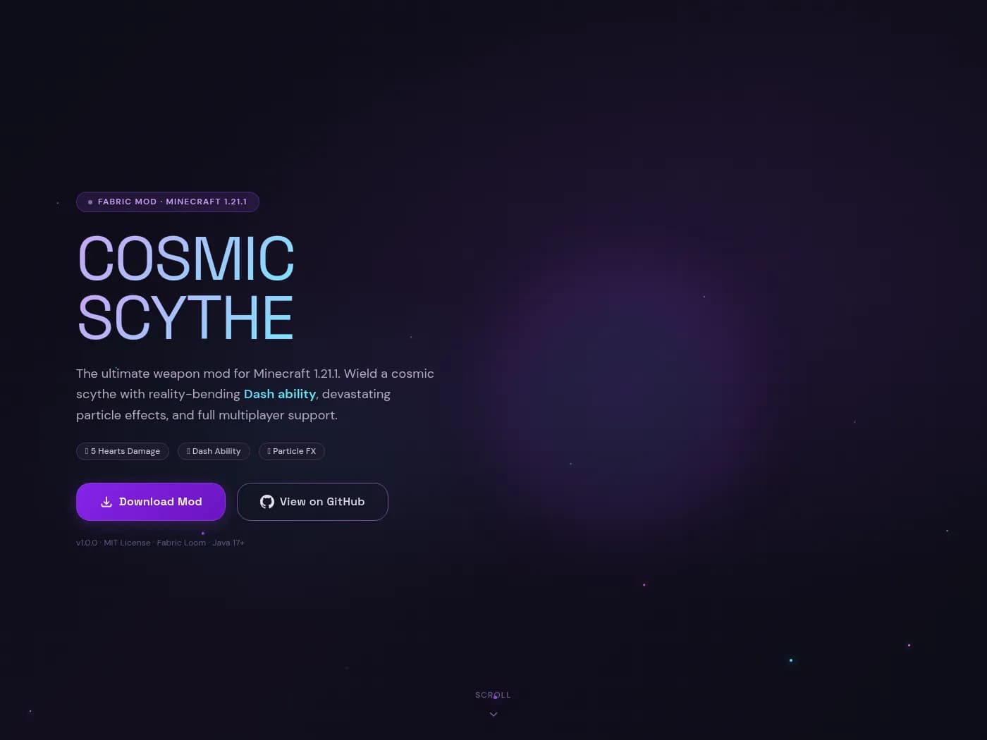 Scythe Dash Mod