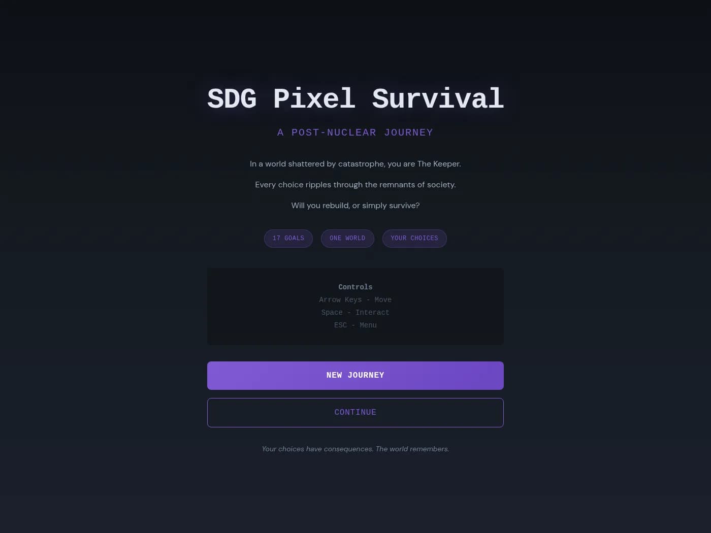 SDG Pixel Survival