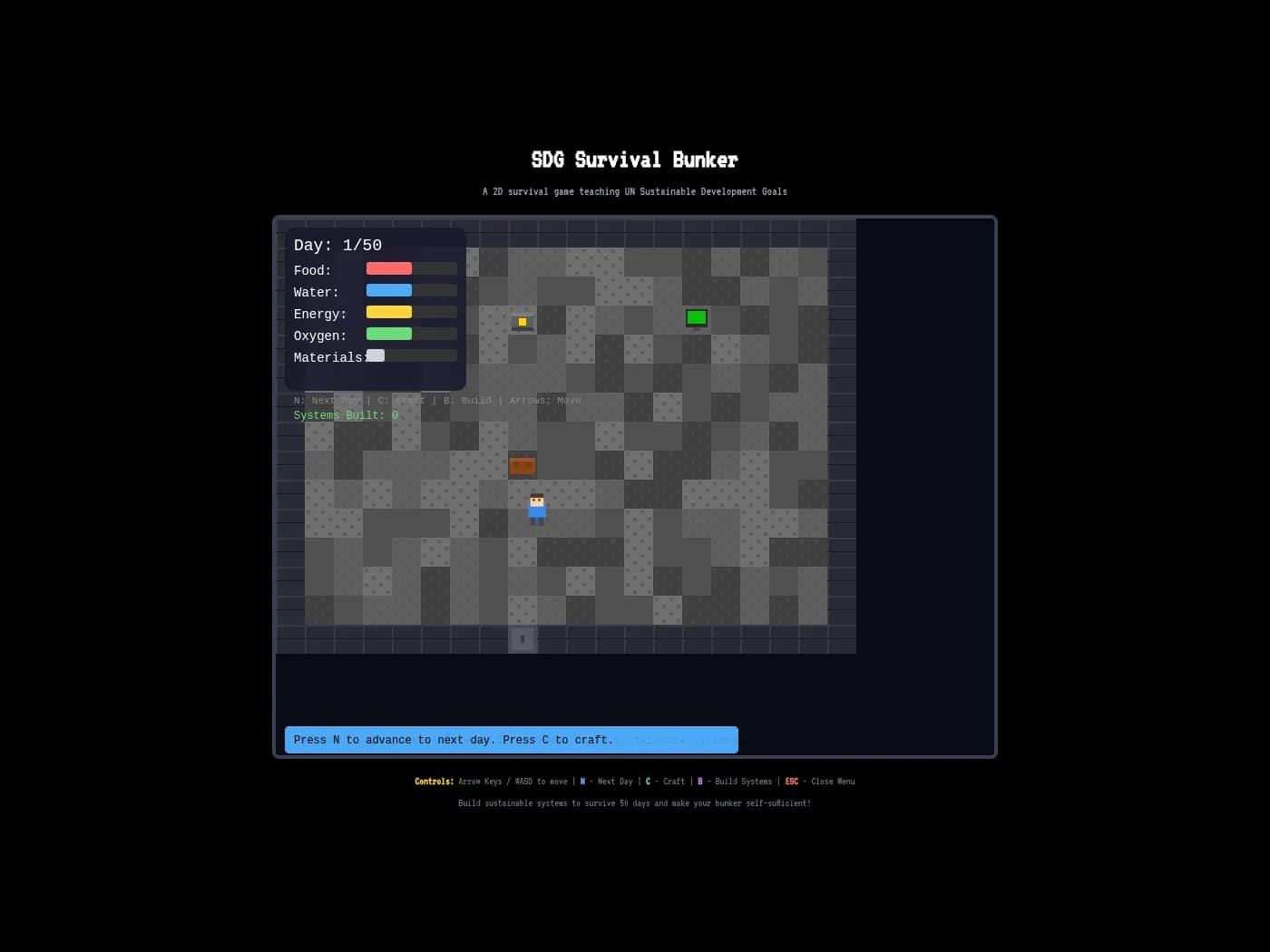 SDG Survival Bunker