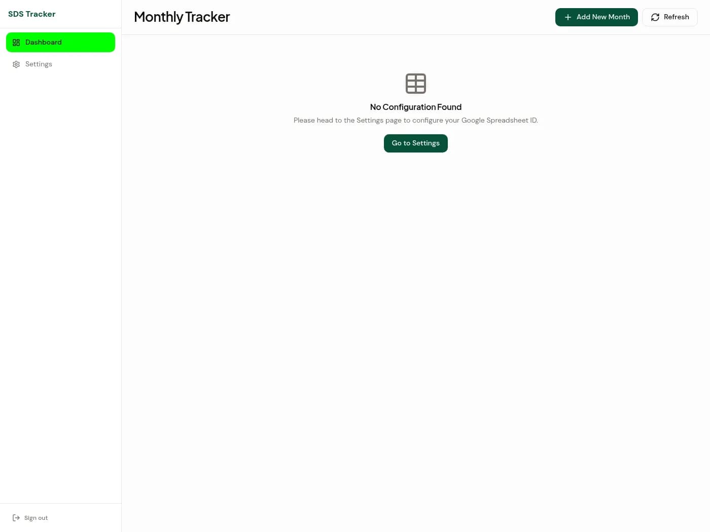 SDS Lead Source Tracker