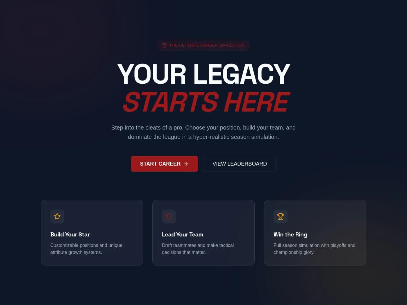 Season Game Simulator