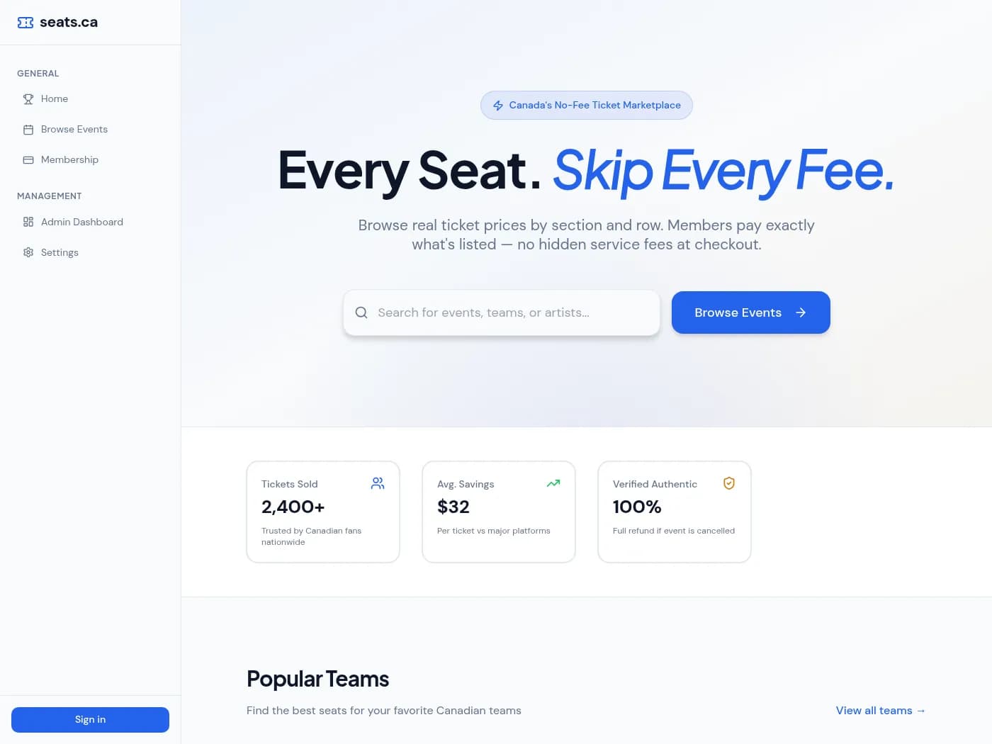 Seats.ca Clone Suite