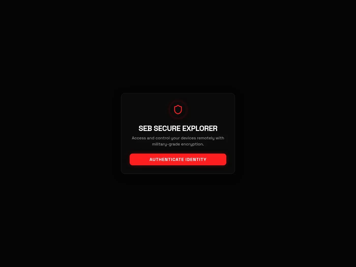 SEB Secure Explorer