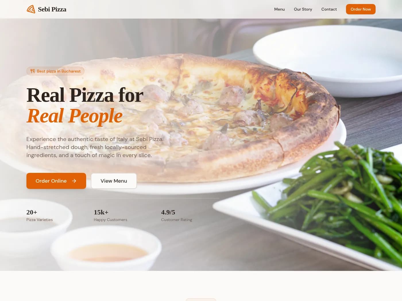 Sebi Pizza Website