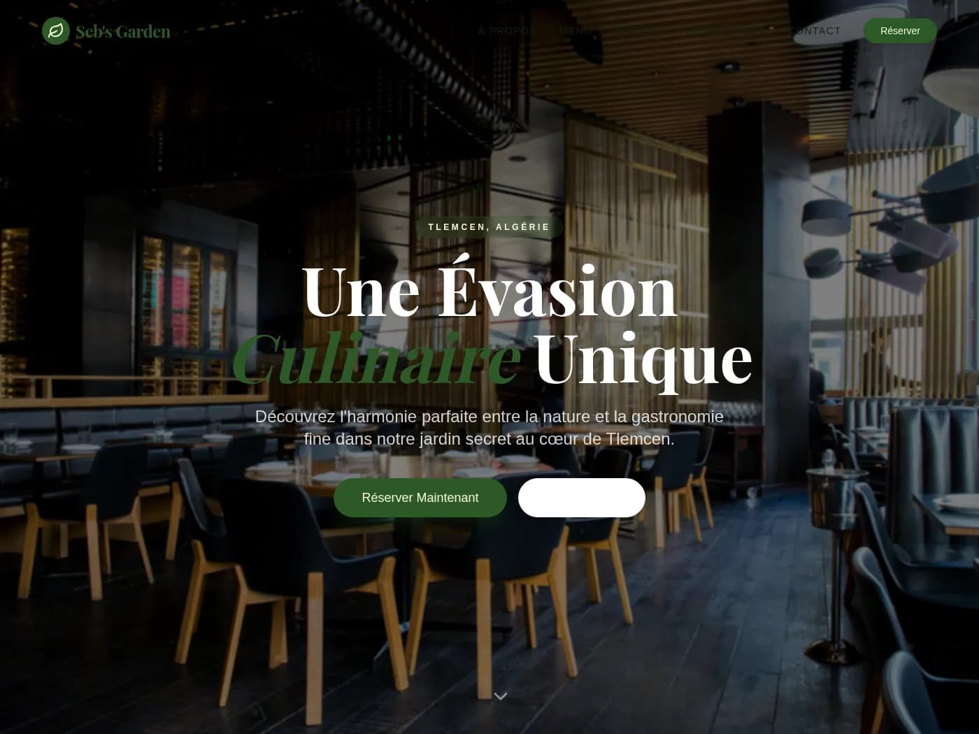 Seb's Garden Restaurant Site