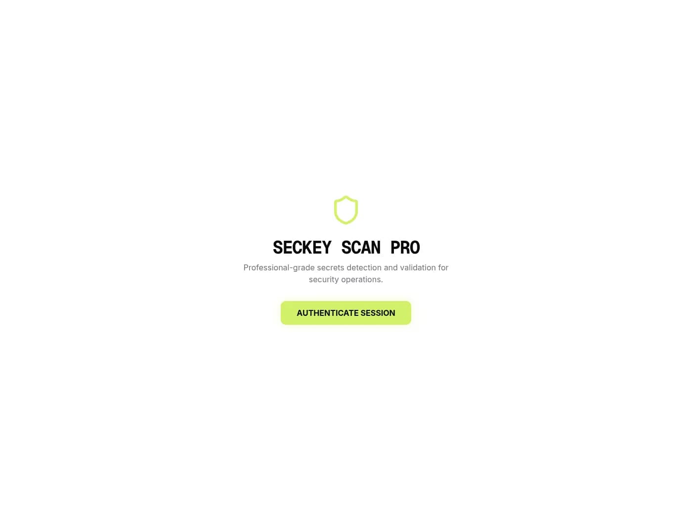 SecKey Scan Pro