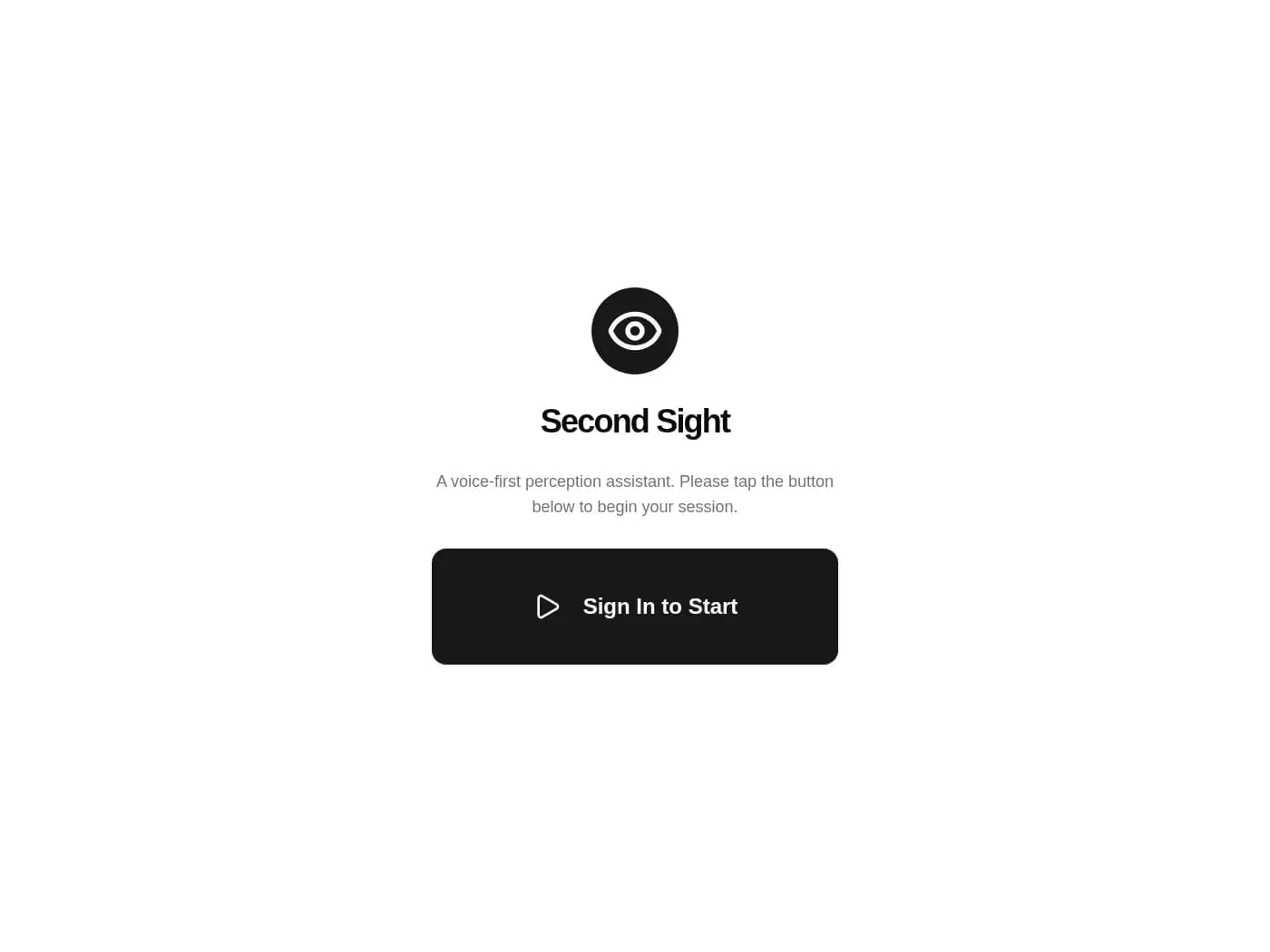 Second Sight Assistant