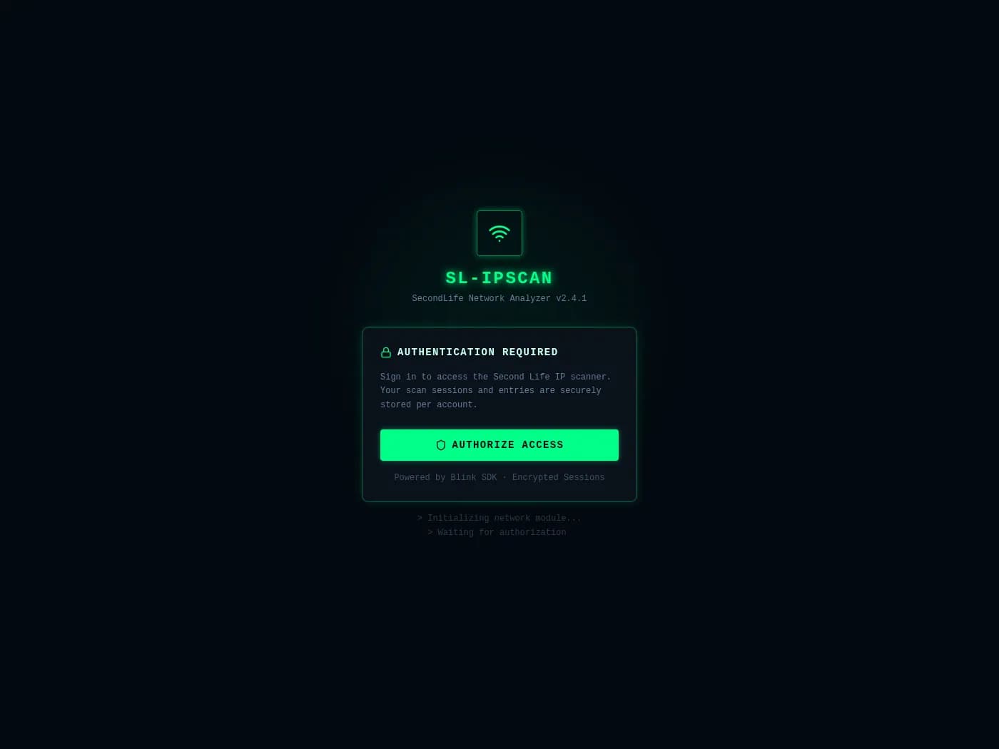 SecondLife Avatar IP Scanner