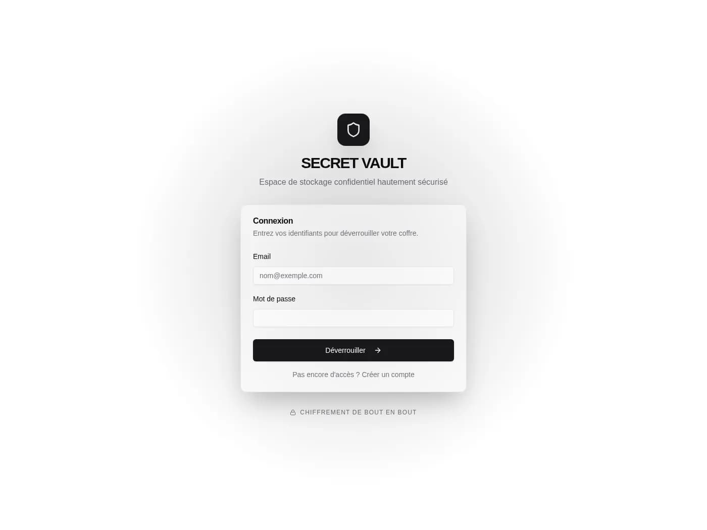 Secret Vault Notes