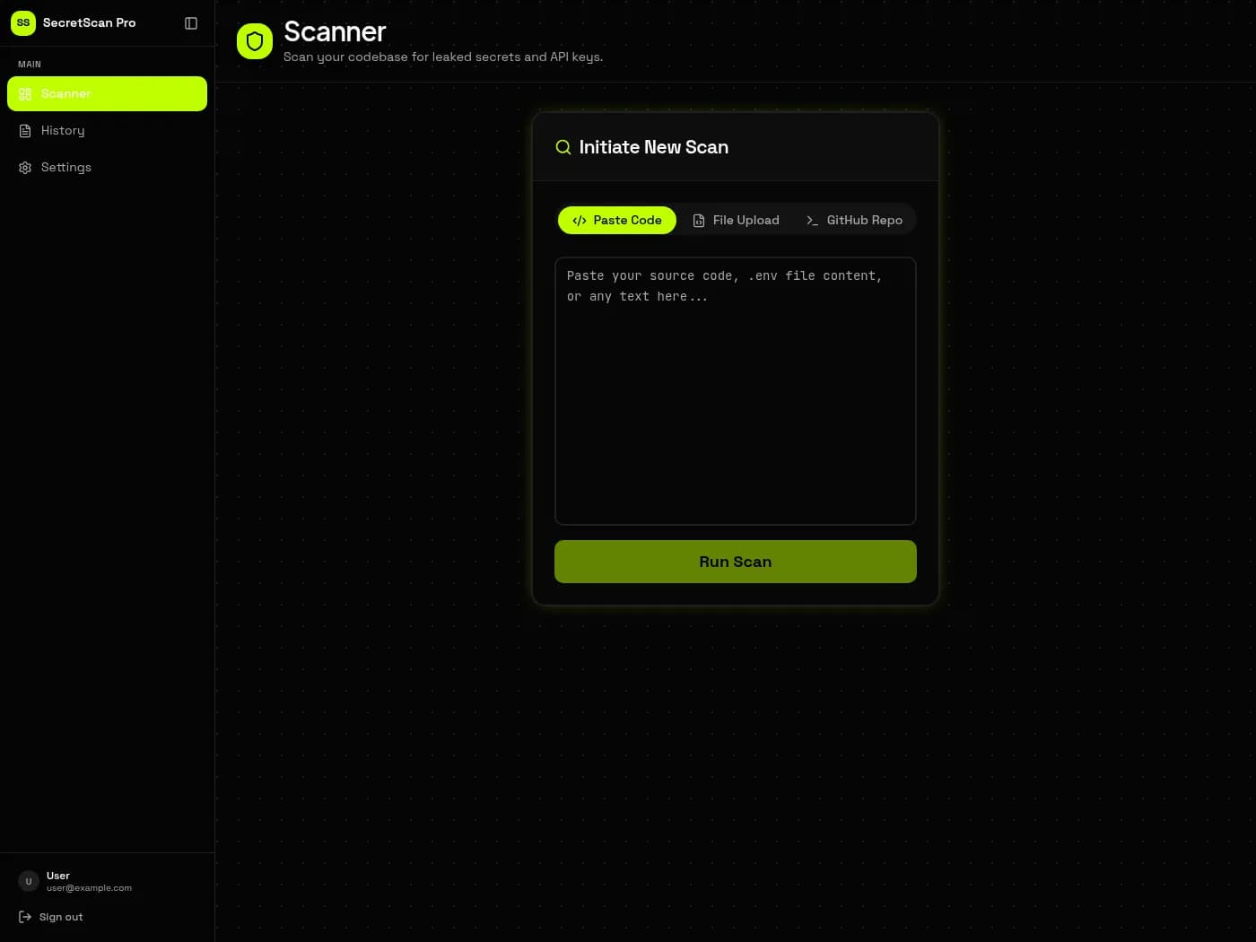 SecretScan Pro
