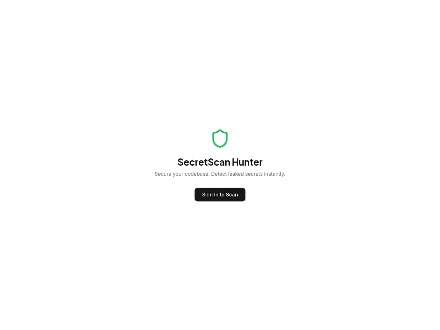SecretScan Hunter