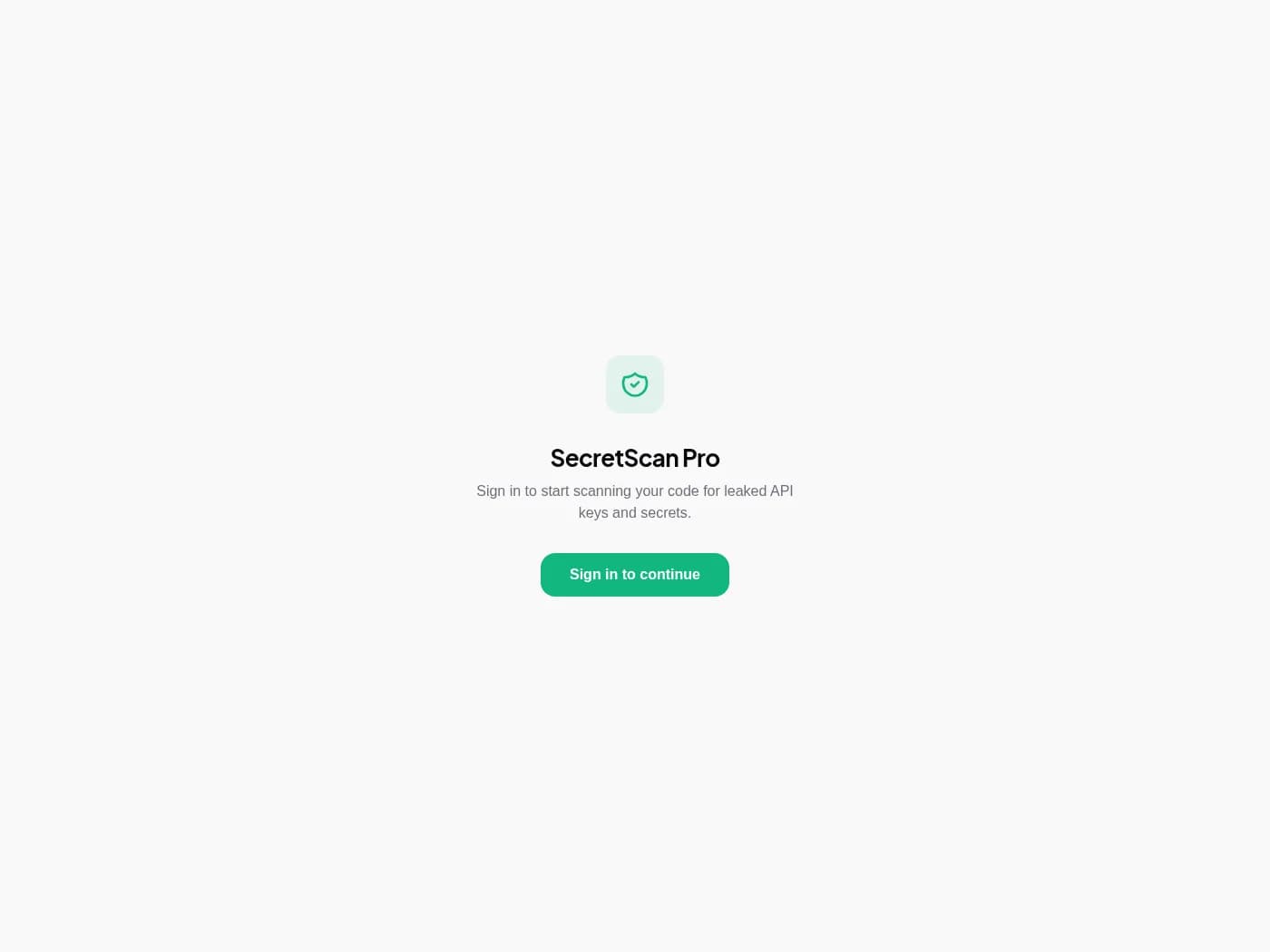 SecretScan Pro