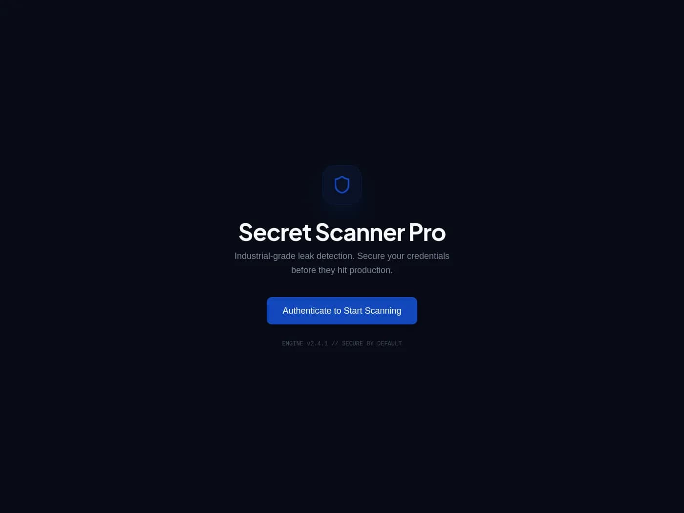 Secret Scanner Pro