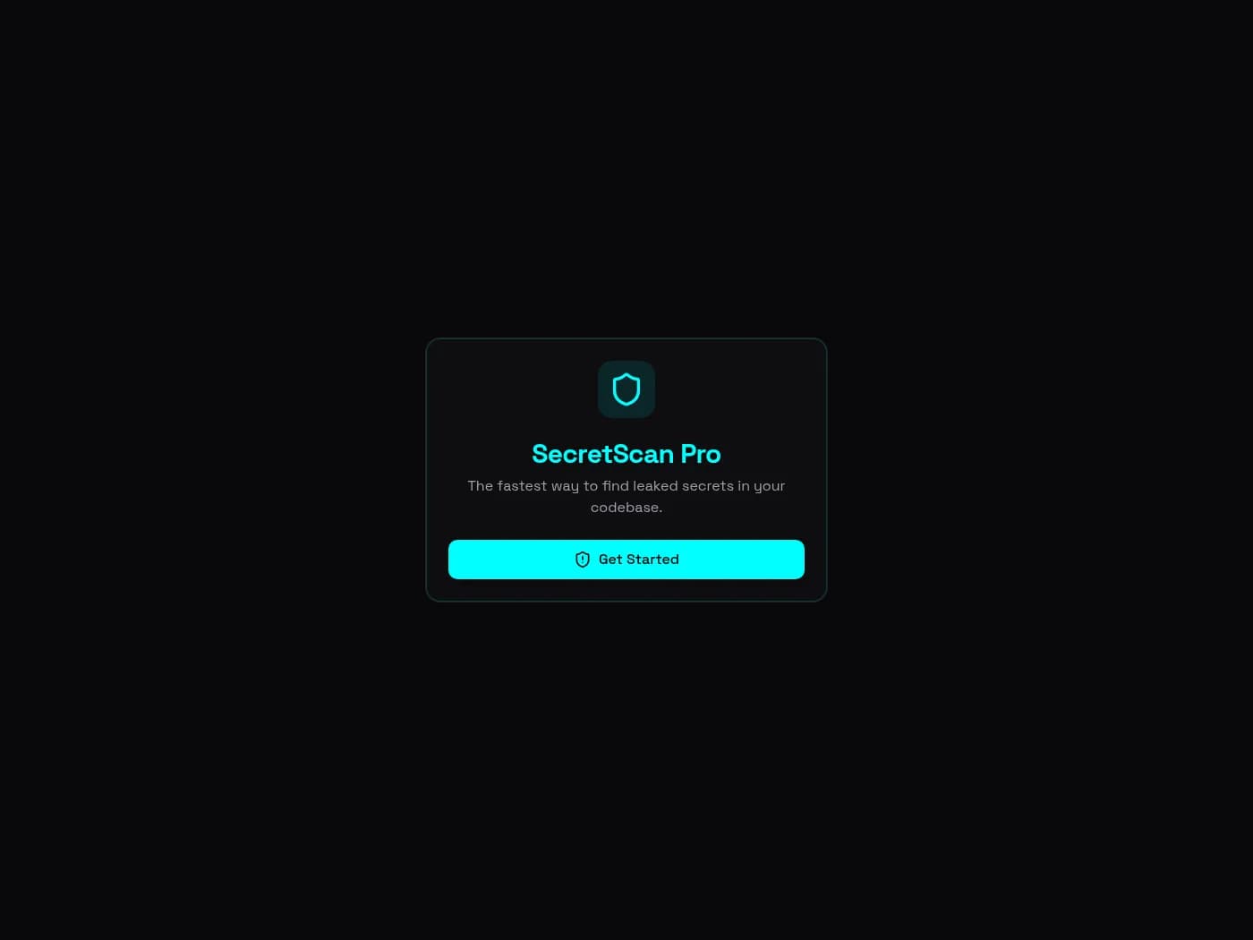 SecretScan Pro