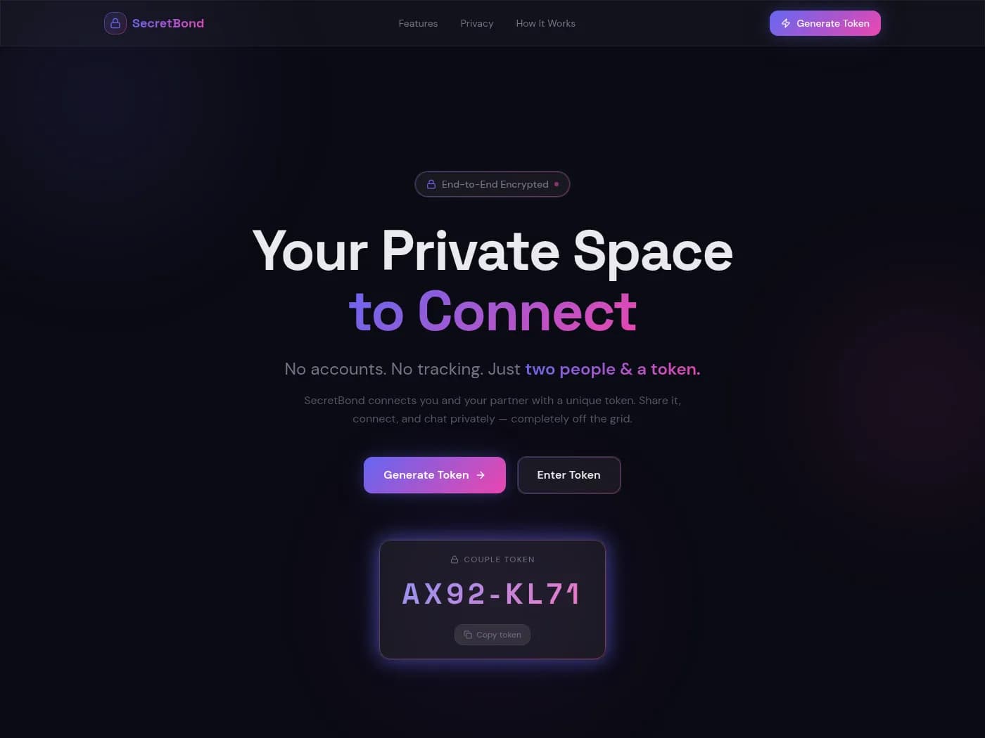SecretBond Chat