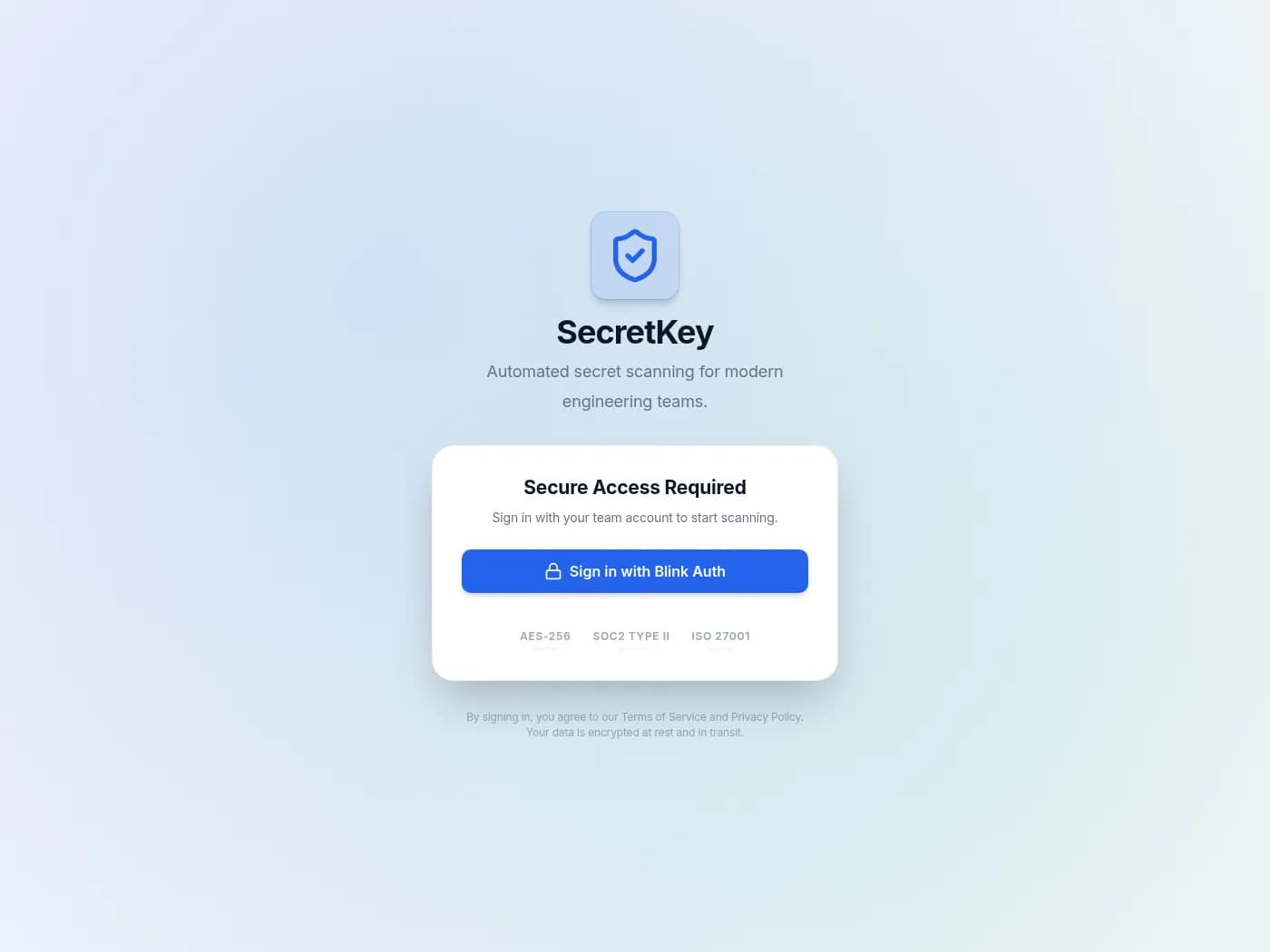 SecretKey Scanner