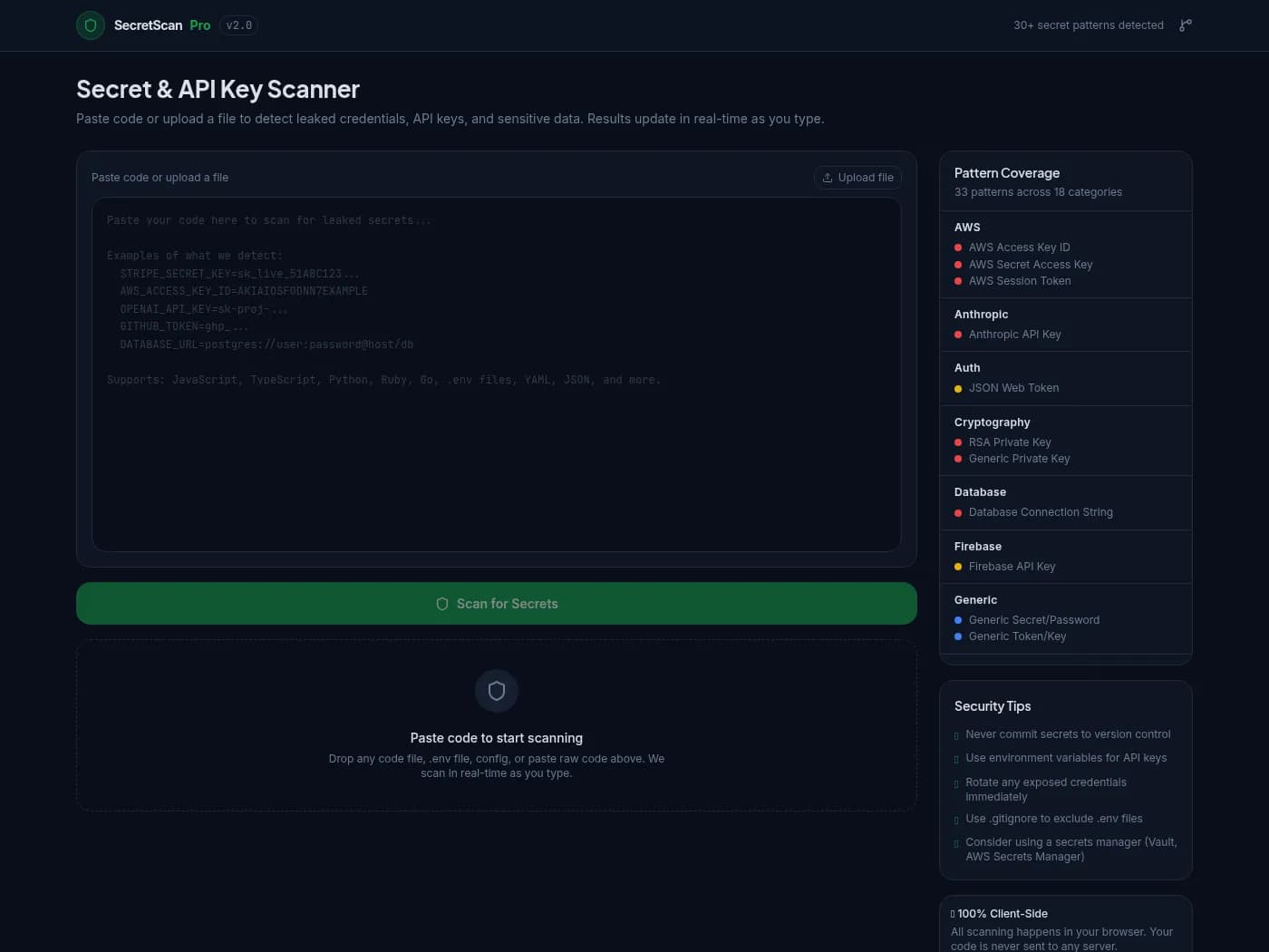 SecretScan Pro