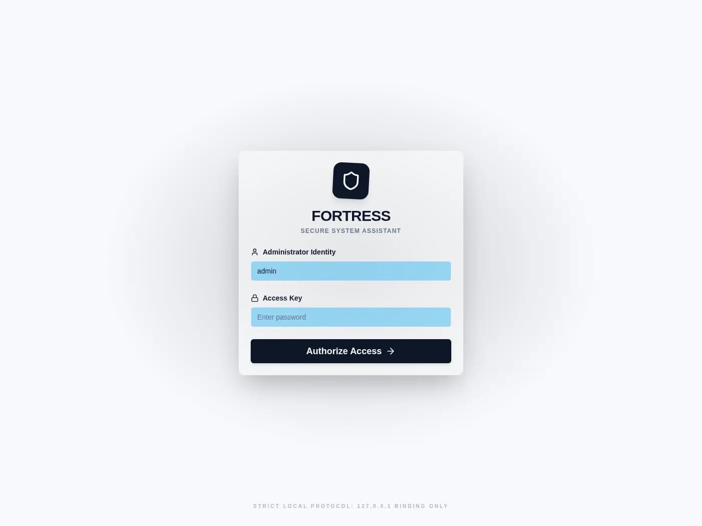 Fortress Desktop AI Assistant