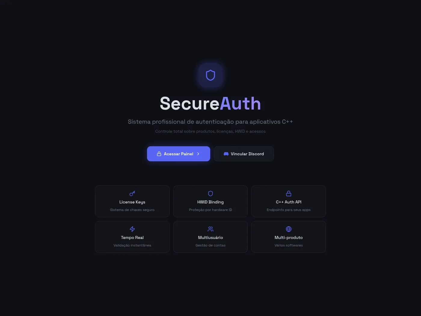 SecureAuth Panel