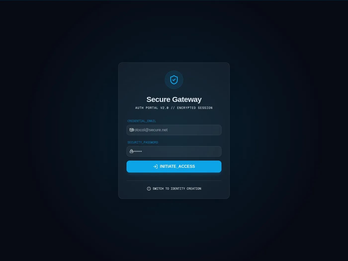 Secure Auth Portal