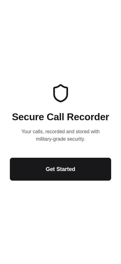 Secure Call Recorder