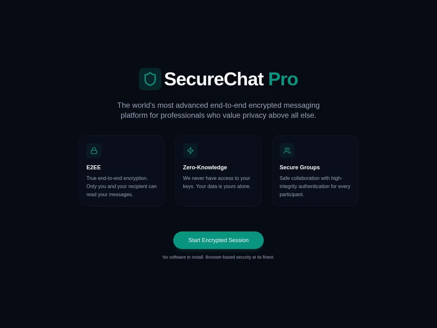 SecureChat Pro