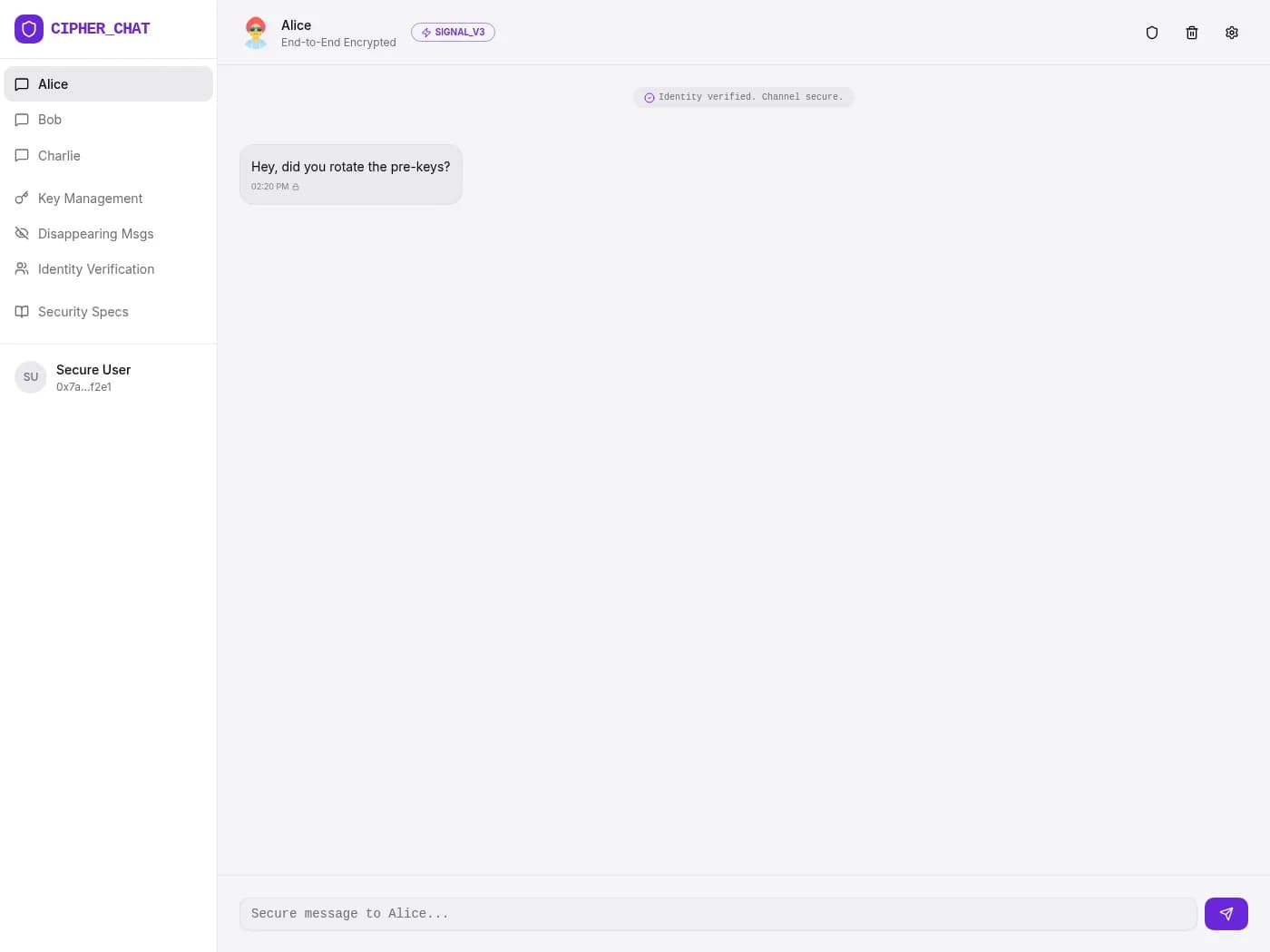 CipherChat Desktop