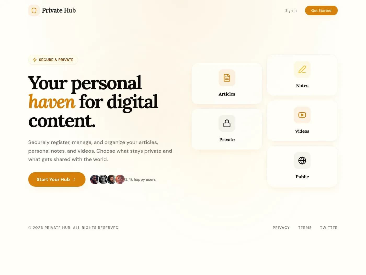 Private Hub