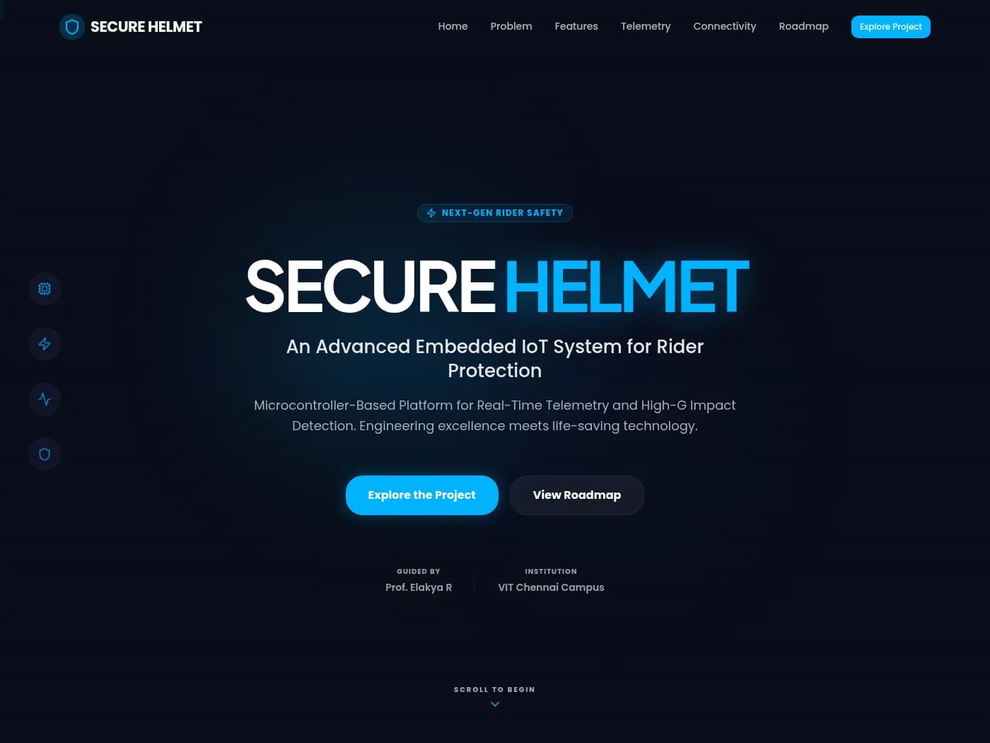 Secure Helmet Web Presentation