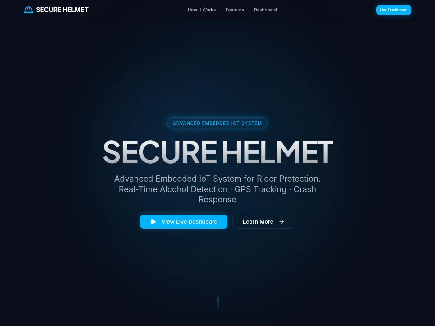 Secure Helmet Web App