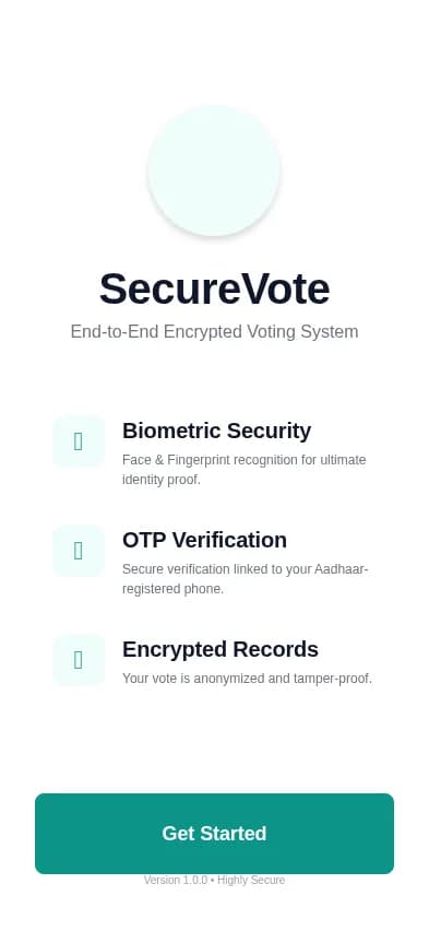 SecureVote App