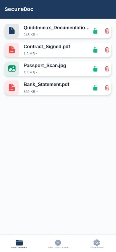 SecureDoc Mobile