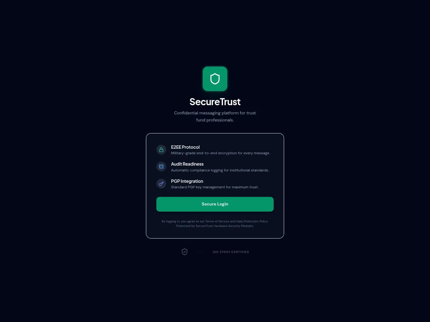 SecureTrust Messenger