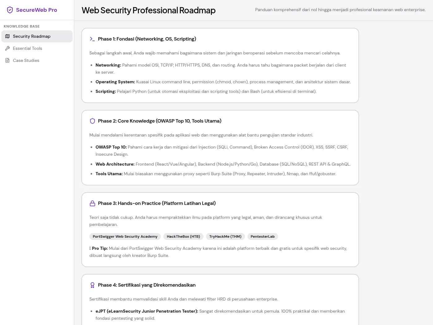 SecureWeb Pro Toolkit