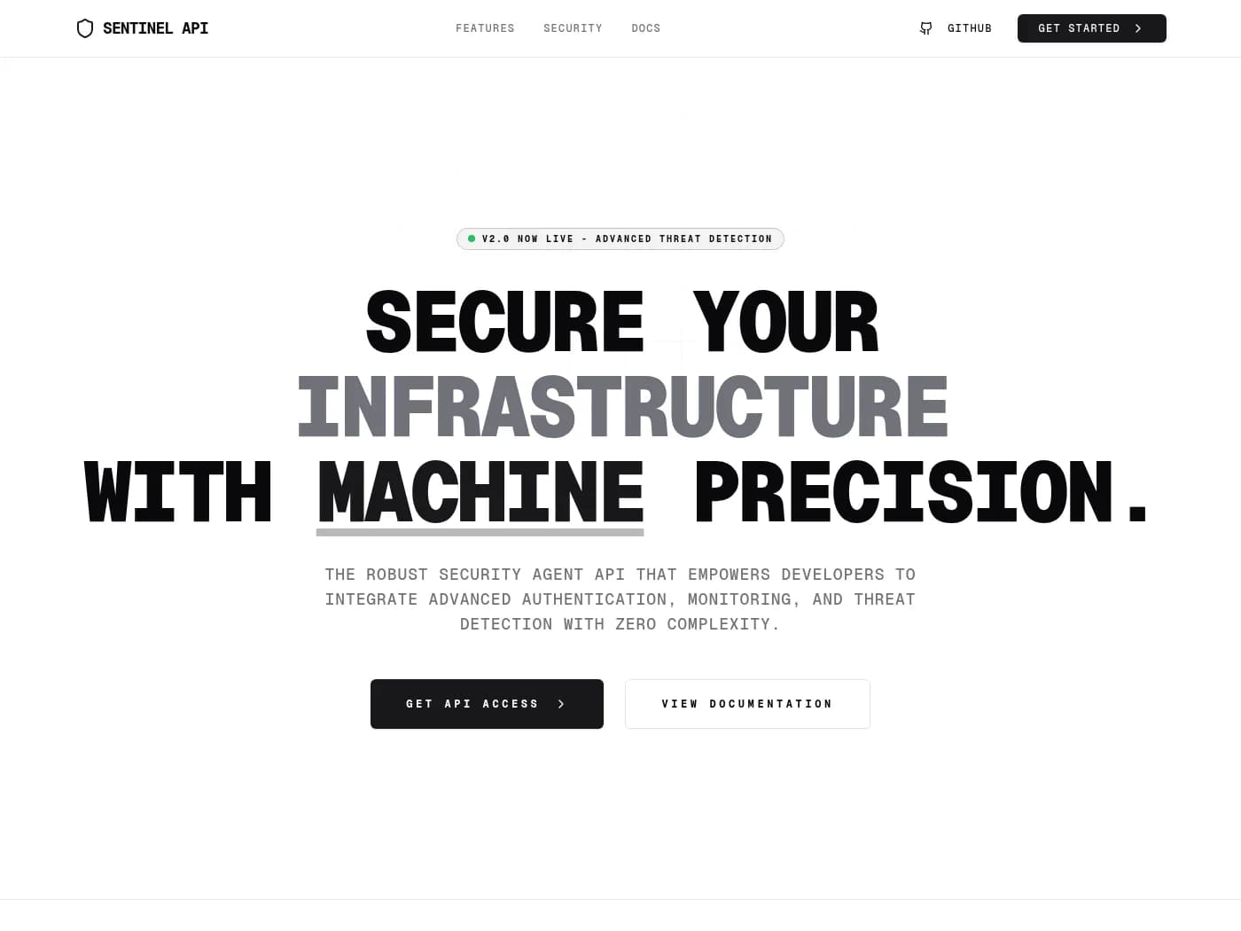 Security Agent API